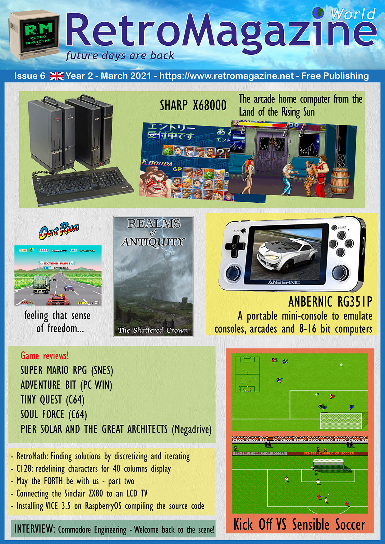 RetroMagazine World #06 - Eng - March 2021 - Retromagazine World