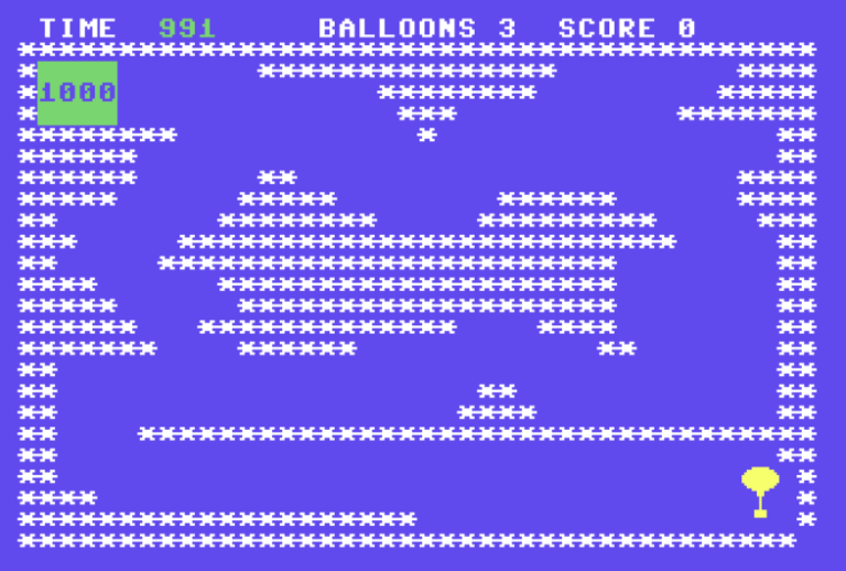 Balloon Fun - Commodore 64 - Basic V2 - Retromagazine World